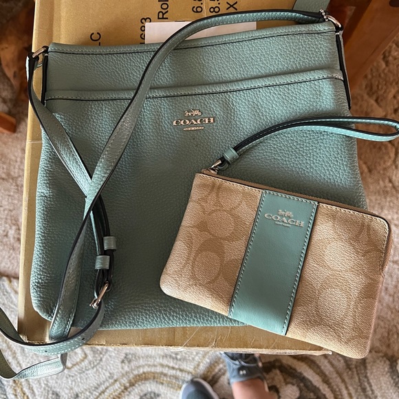 Coach | Other | Coach Purse And Small Coin Purse | Poshmark